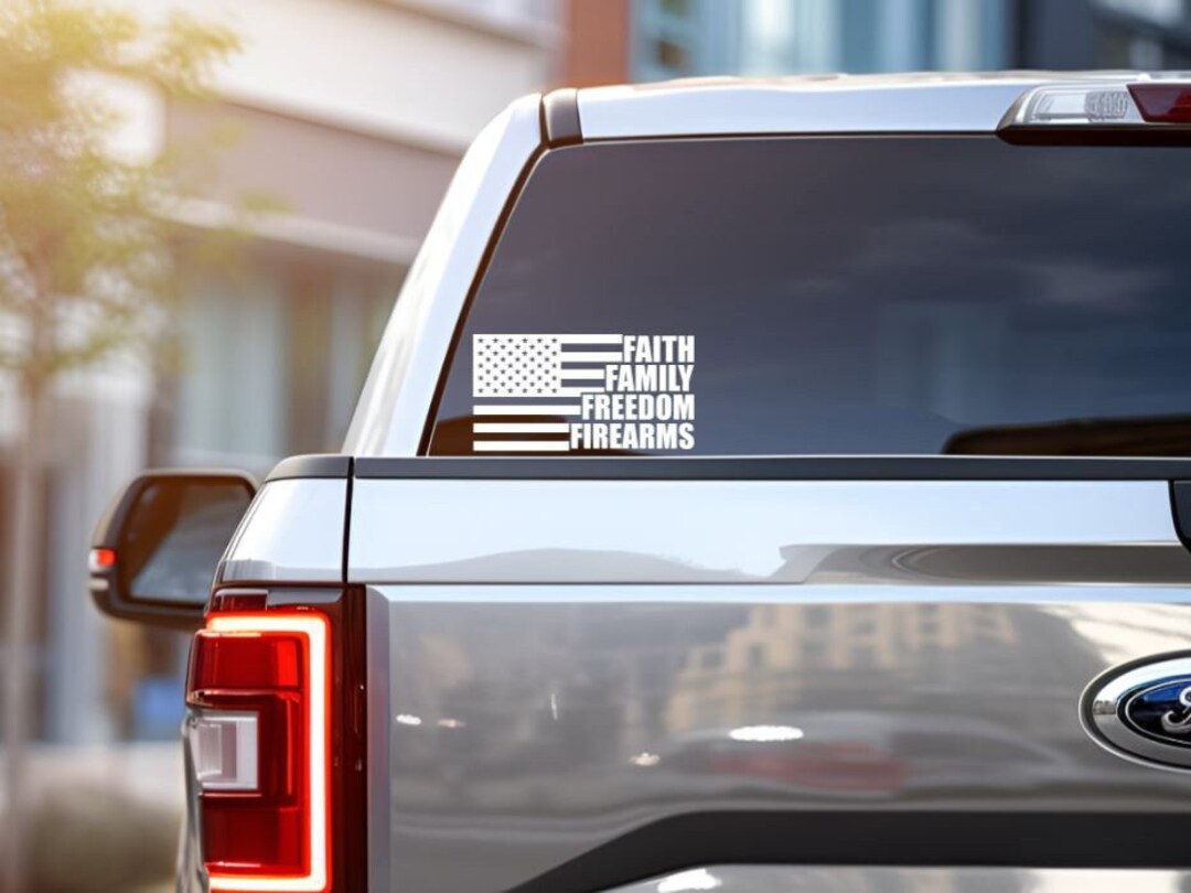 American Flag Decal Patriotic Decal Decals for Patriots Patriotic ...