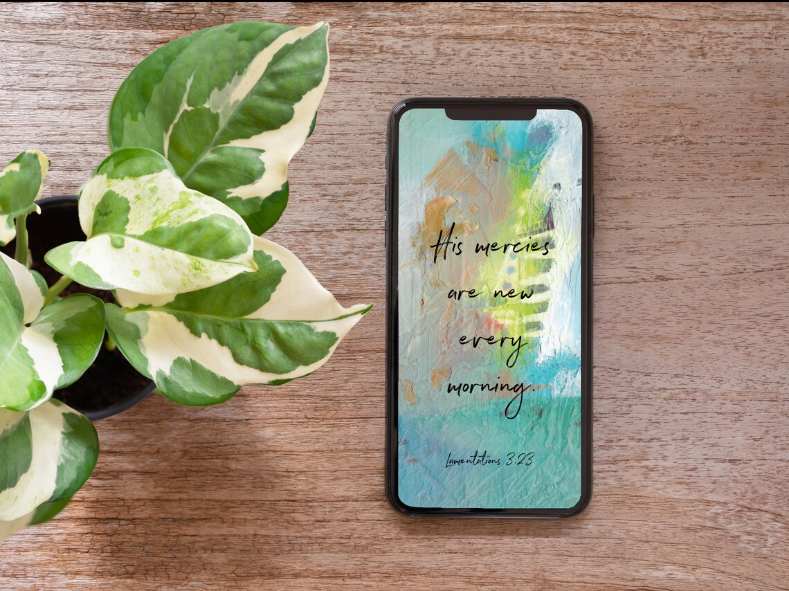 IPhone Wallpaper Lock Screen Background Scripture - Etsy