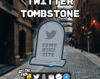 Custom TWITTER Name Decal FREE SHIPPING - Etsy