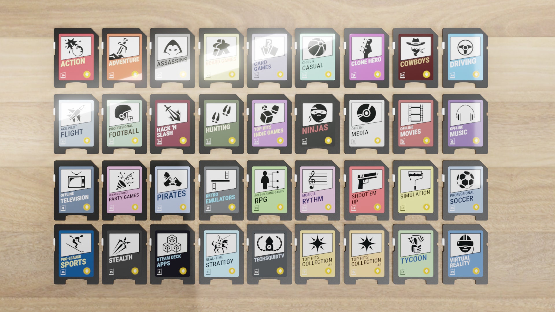 Steam Deck Microsd Card Game Boxes - Etsy