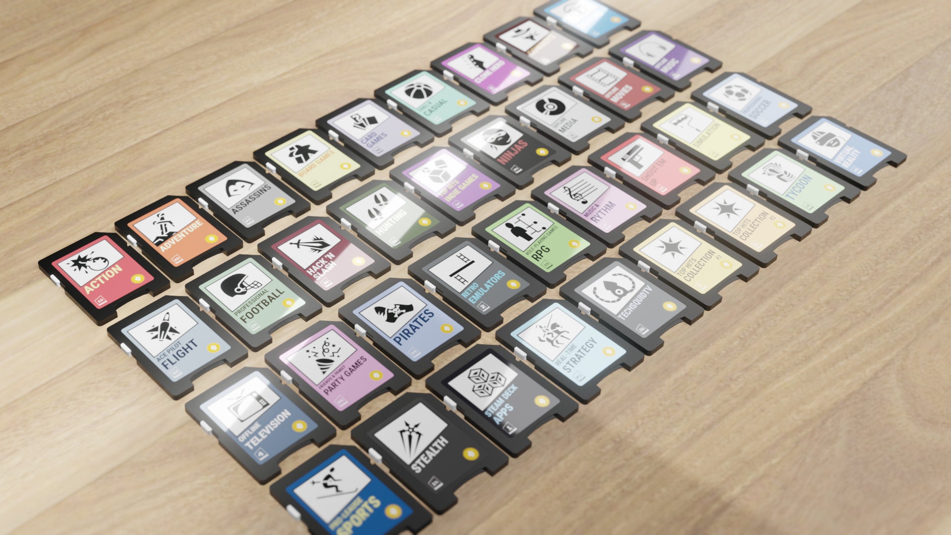 Steam Deck Microsd Card Game Boxes - Etsy