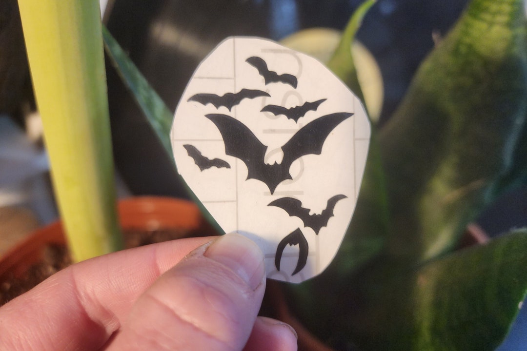 Mini Bats Eddie Munson Bat Tattoo Waterproof Vinyl Decal Stranger ...