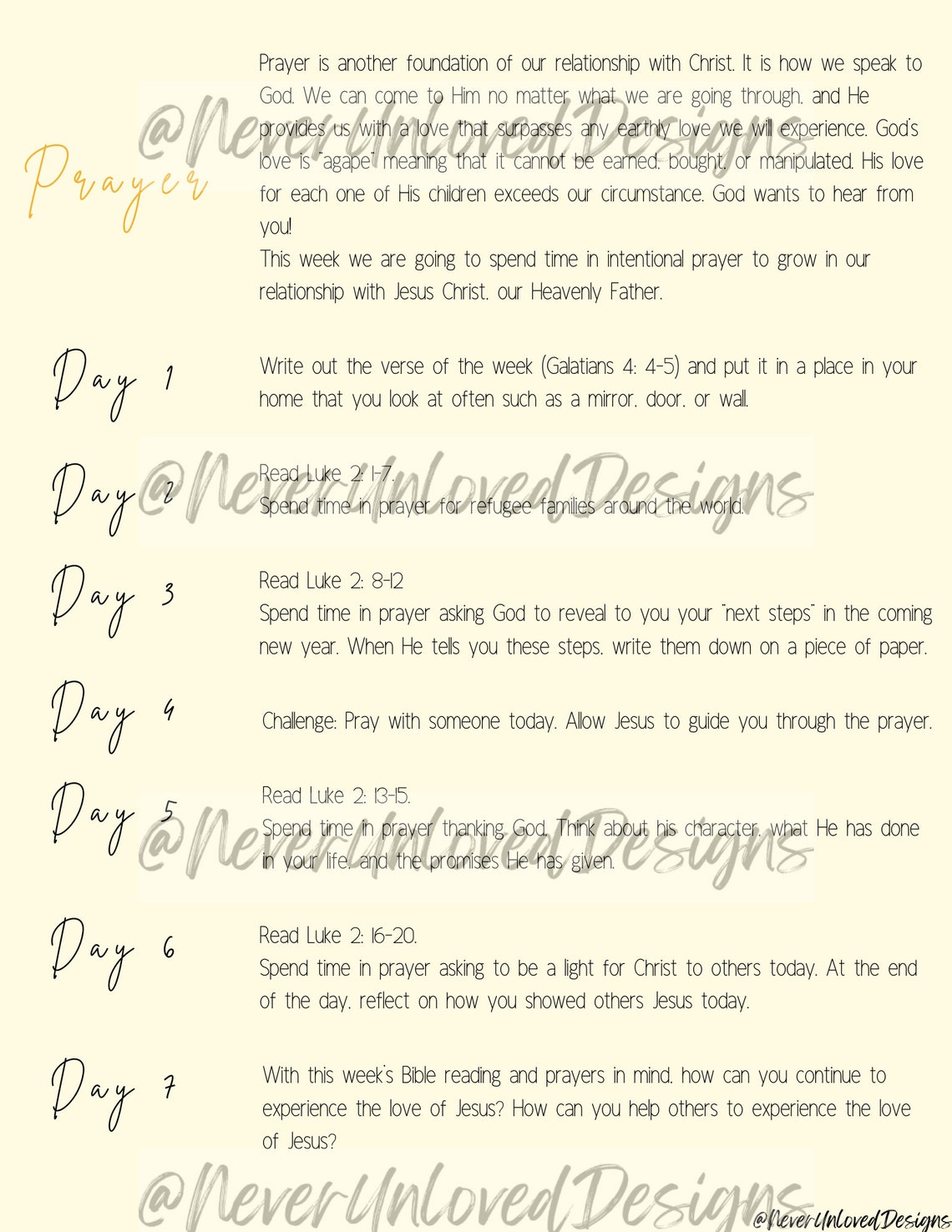 Printable Advent Devotional, Advent Printable, Christmas Devotional ...