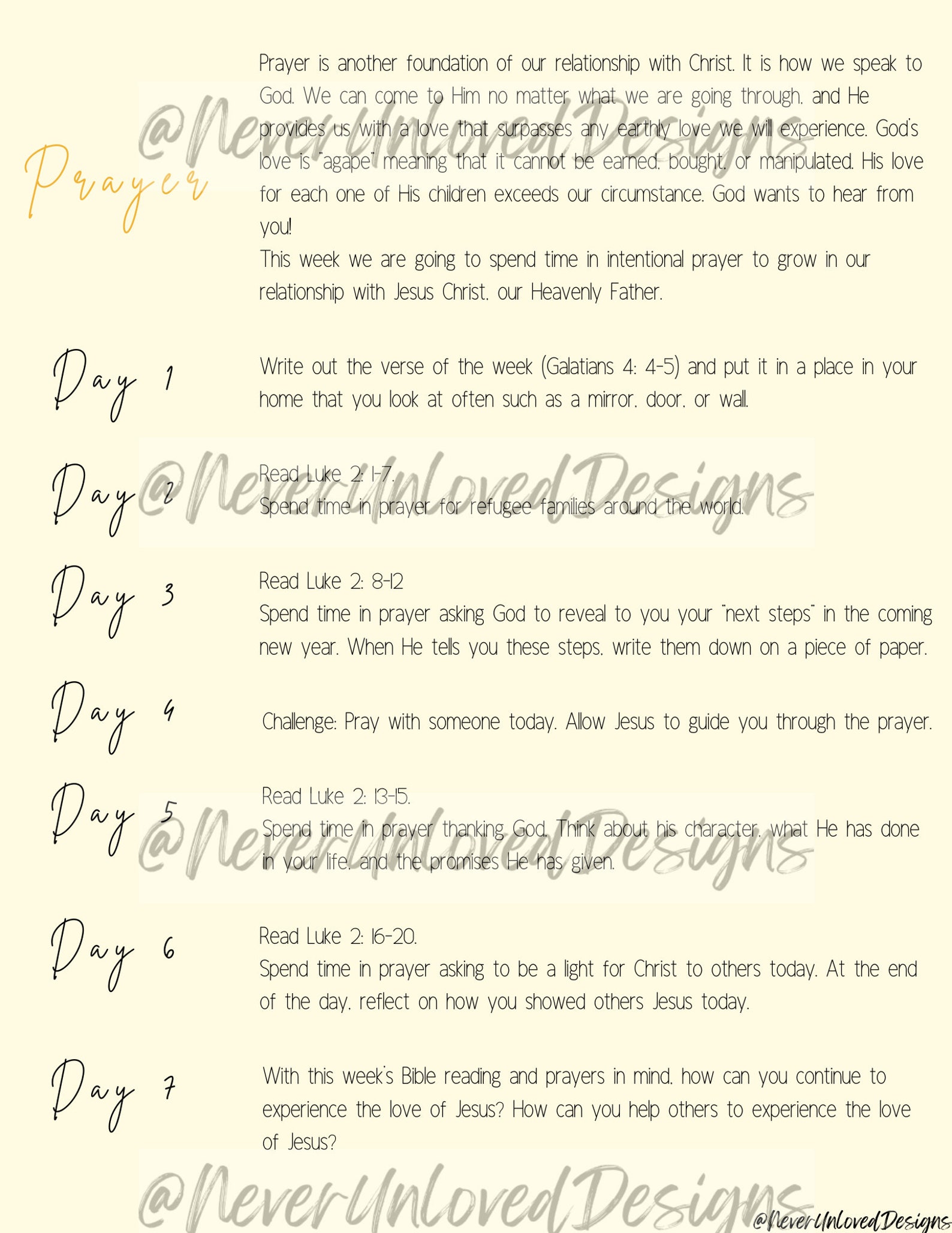 Printable Advent Devotional, Advent Printable, Christmas Devotional ...