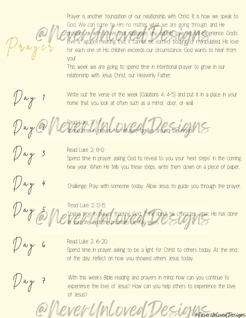 Printable Advent Devotional, Advent Printable, Christmas Devotional ...