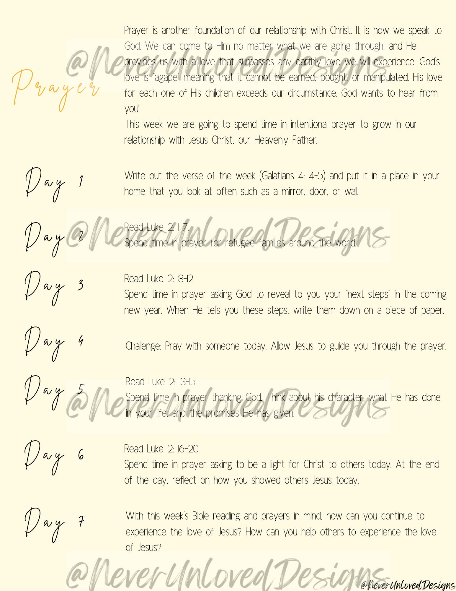 Printable Advent Devotional, Advent Printable, Christmas Devotional ...