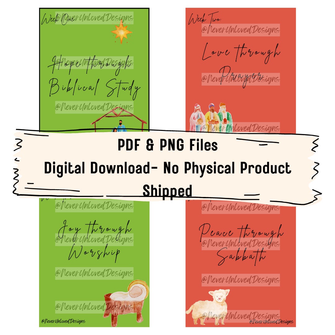 Printable Advent Devotional, Advent Printable, Christmas Devotional ...