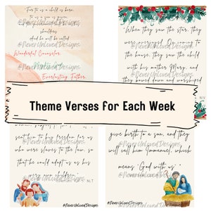 Printable Advent Devotional, Advent Printable, Christmas Devotional ...