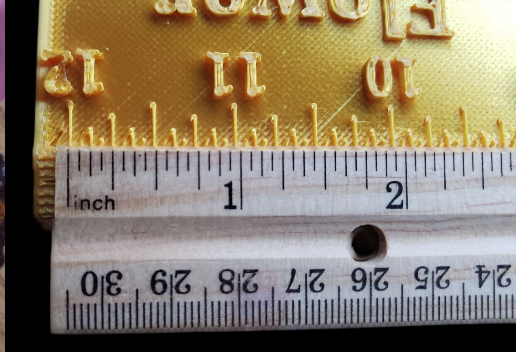 Custom 12in Ruler - Etsy