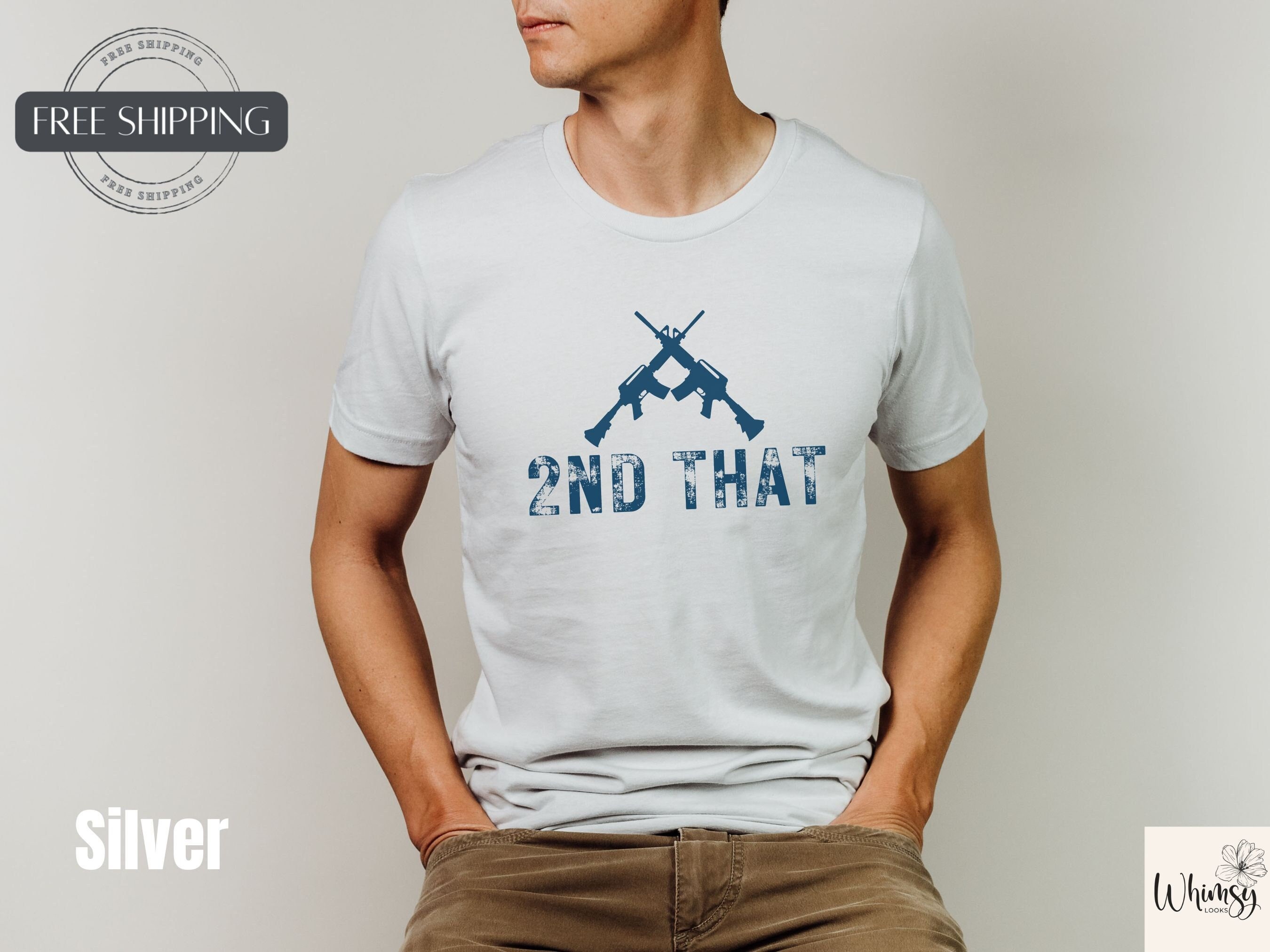 Mens Pro Gun T-shirt Pro 2nd Amendment That Patriotic - Etsy