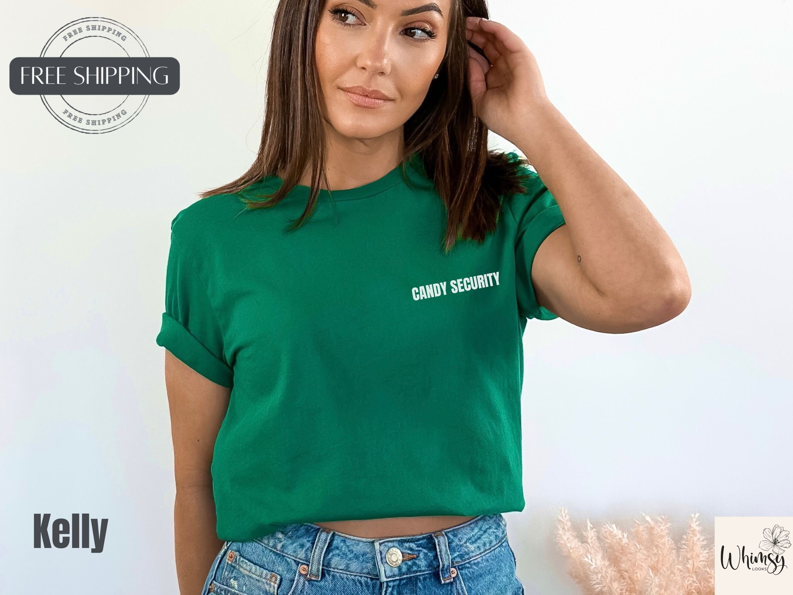 Candy Security Funny Halloween Shirt Trick or Treat Spooky - Etsy