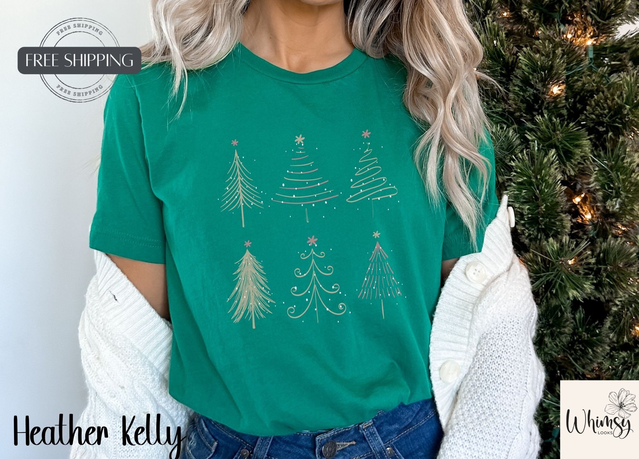 Retro Vintage Christmas Trees Shirt First Christmas Tee - Etsy