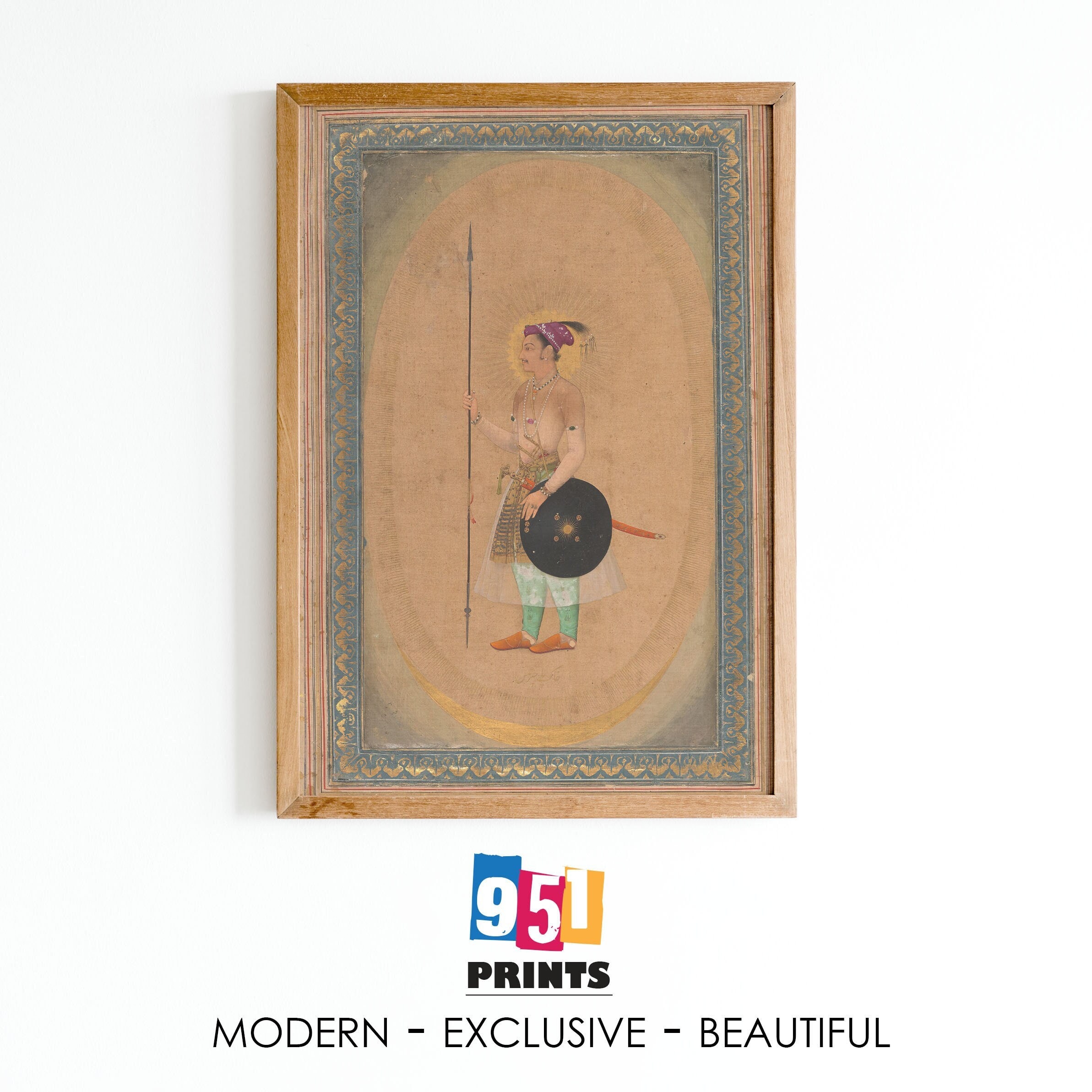 Classical Indian Miniature Painting, Printable Digital Download , House ...
