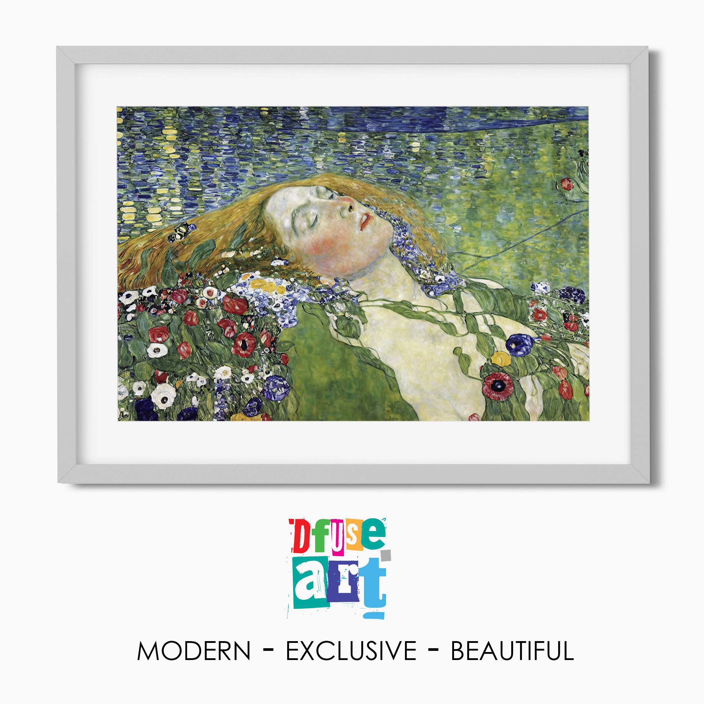 A Painting Titled- Ophelia , Printable Digital Download , House Wall ...