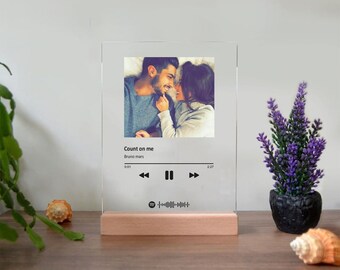 Spotify Acrylic Plaque Stand - Etsy