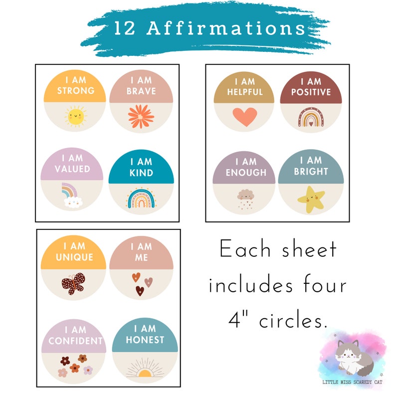 Affirmation Station for Classroom, Printable Affirmations, Affirmation ...
