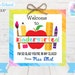 Kindergarten Welcome Gift Tags, Back to School Printable (PDF & JPEG ...