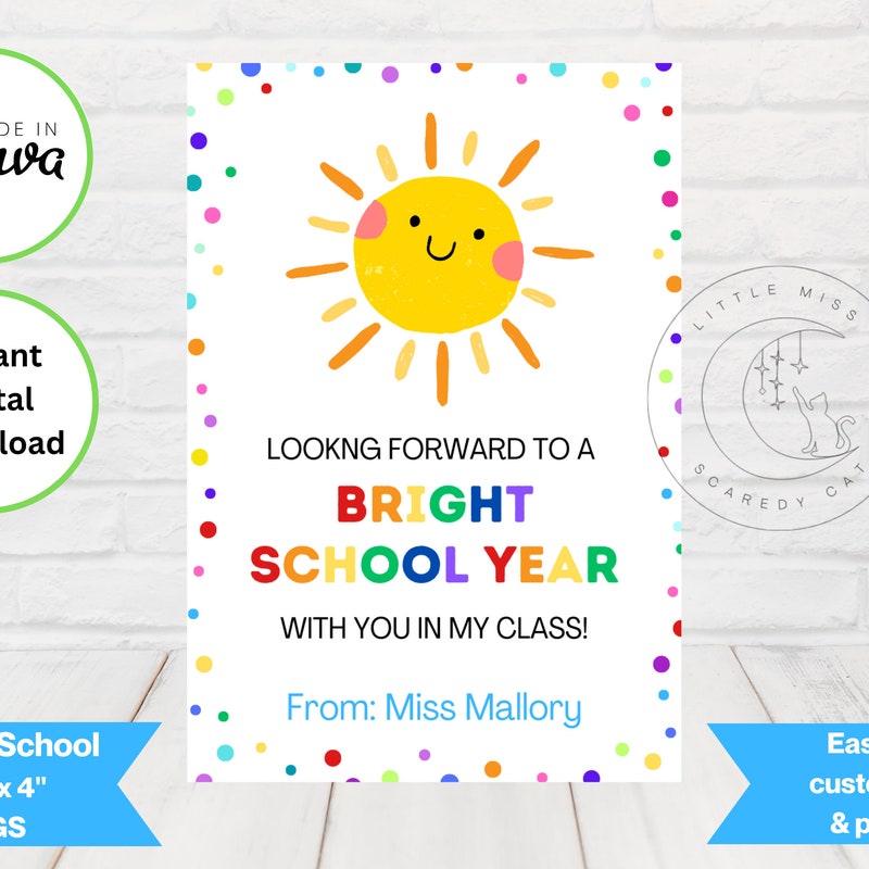 Back to School Gift Tags - 60+ Gift Ideas for 2025