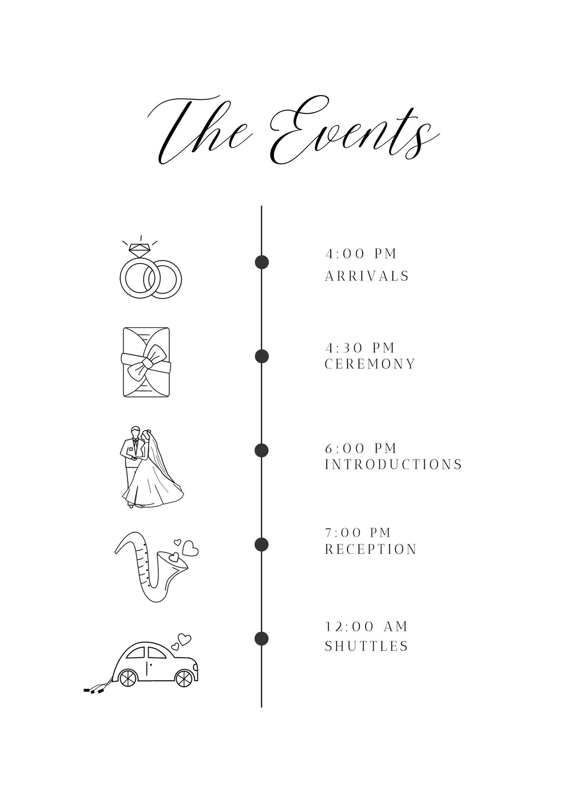 DIY Wedding Welcome Note, Wedding Hotel Bag Template, Modern Wedding ...