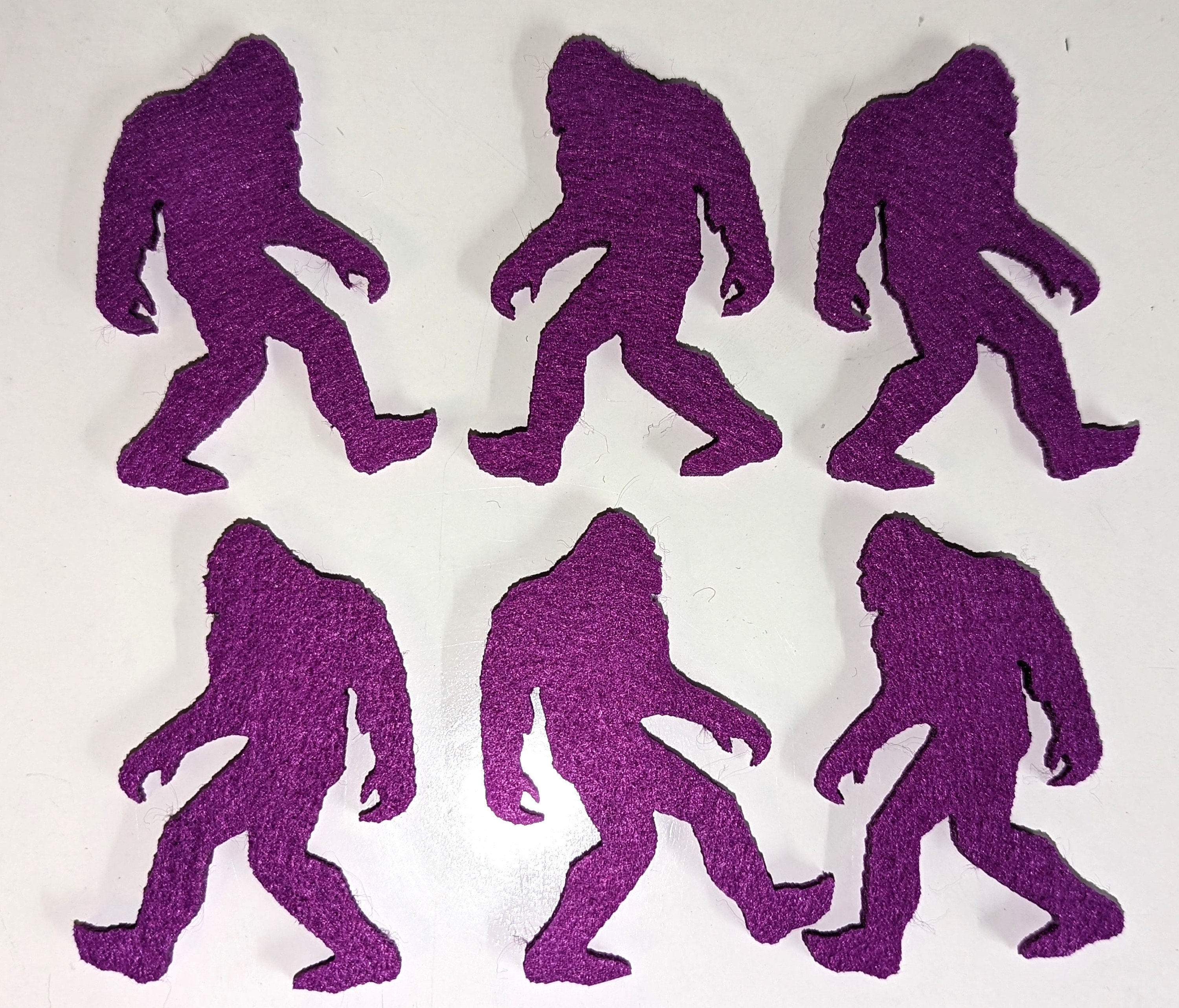 Bigfoot Felt Cutout Craft Bigfoot Birthday Party Bigfoot Figure ...