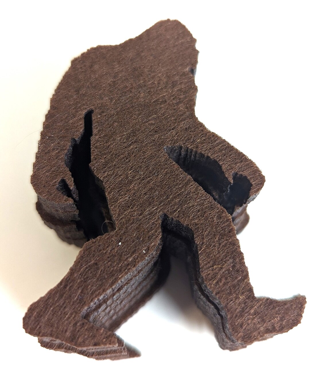 Bigfoot Felt Bigfoot Felt Cutout Craft Bigfoot Birthday Party - Etsy