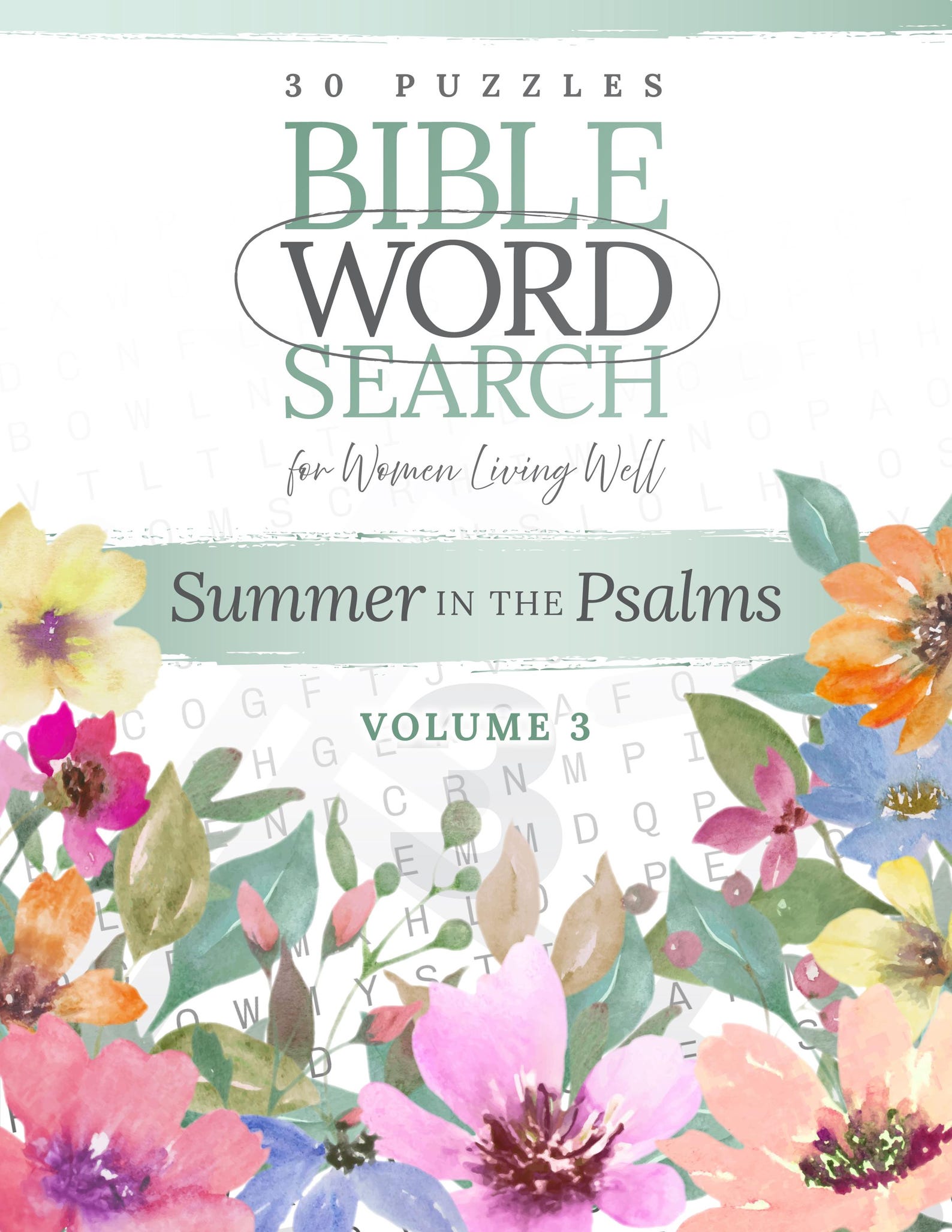 BIBLE WORD SEARCH: Summer in the Psalms (30 Puzzles for Women Living ...