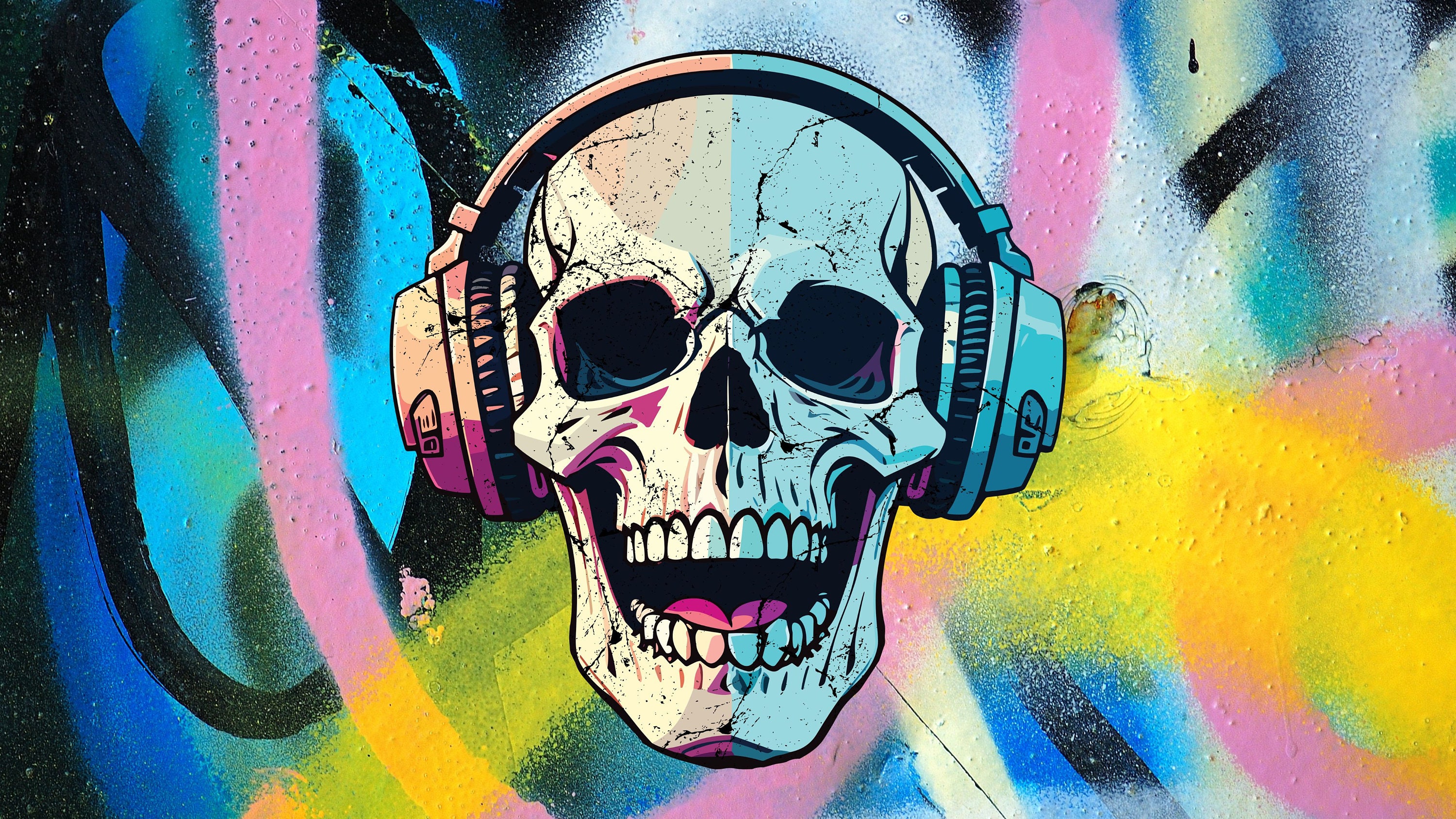 Skull Graffiti Decoupage Paper - Etsy