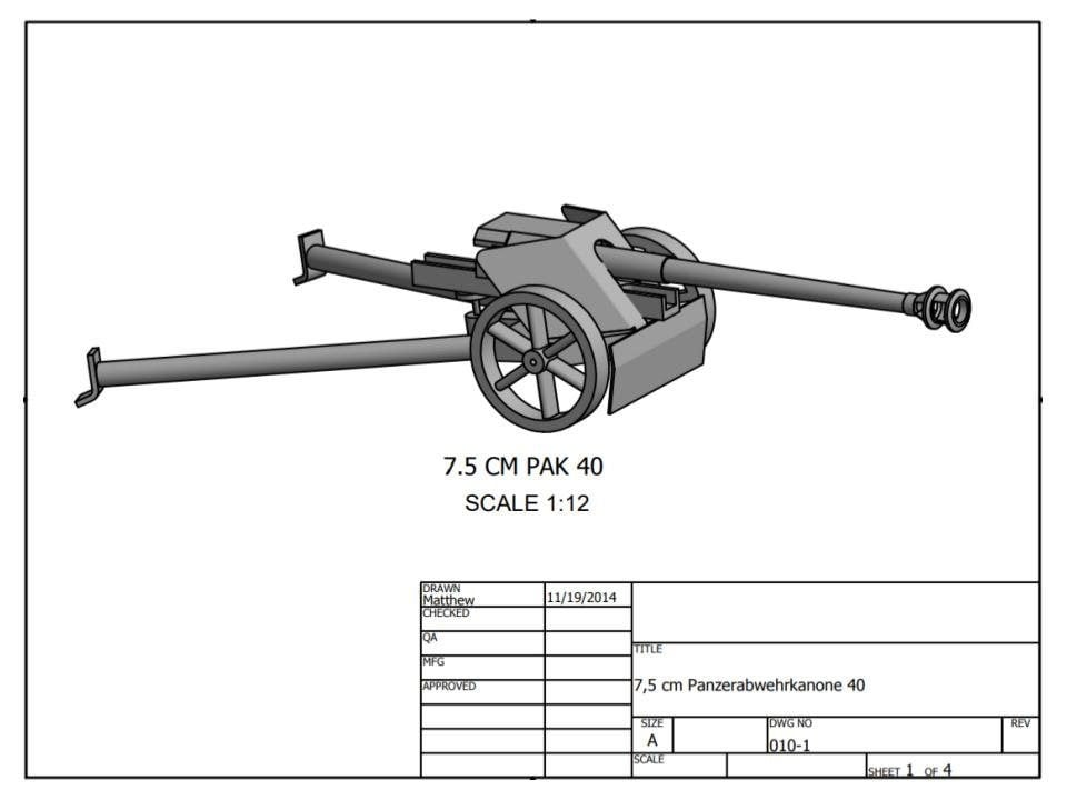 Cannon Plans Blueprints