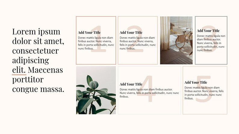 Minimal Modern Clean Business Powerpoint Template - Etsy Minimal Modern Clean Business Powerpoint Template - Etsy