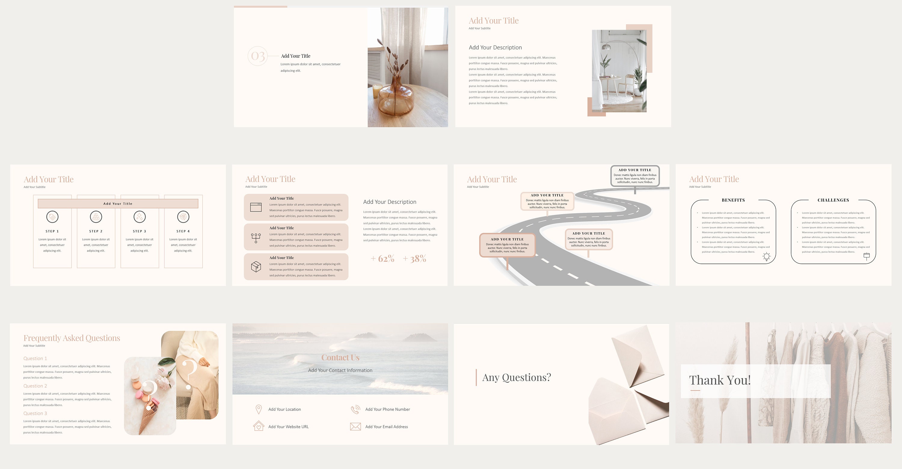 Minimal Modern Clean Business Powerpoint Template - Etsy Minimal Modern Clean Business Powerpoint Template - Etsy