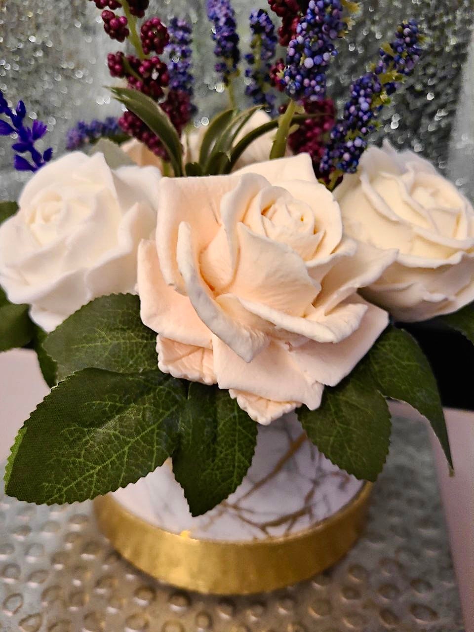 Soap Flower Bouquet, Soap Roses Bouquet, Soap Flower, Artisan Soap ...