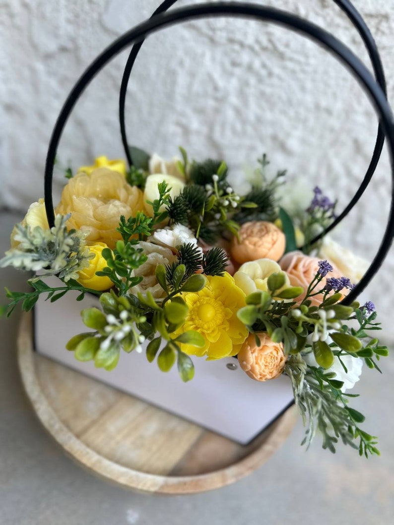 Soap Flower Bouquet, Soap Bouquet, Decorative Soap, Handmade Soap, Soap ...