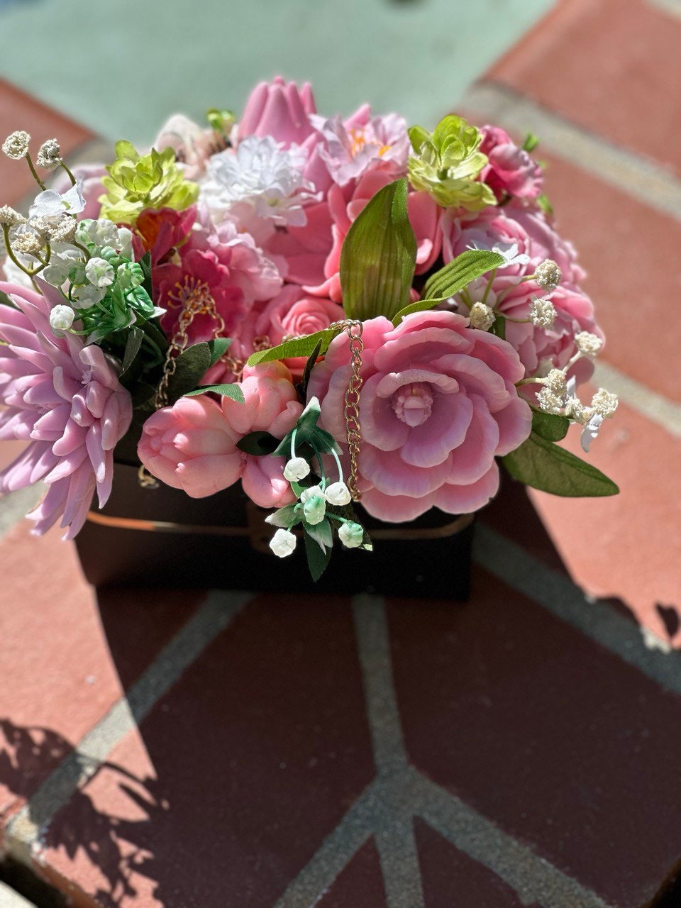 Soap Flower Bouquet, Soap Bouquet, Handmade Soap, Soap Flower, Birthday ...