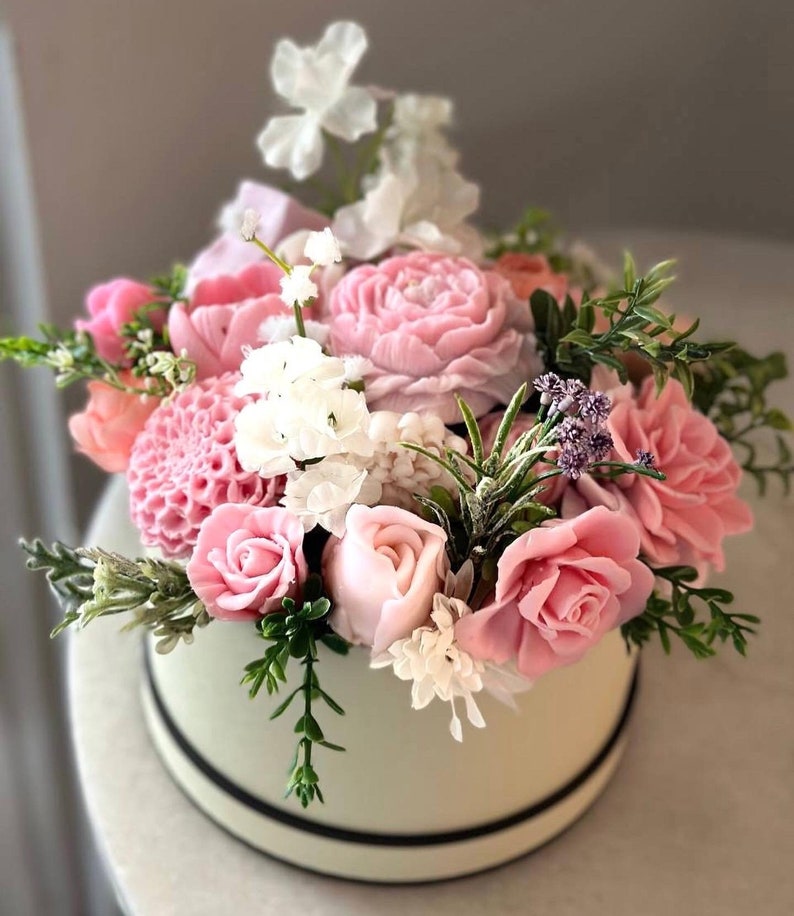 Soap Flower Bouquet Handmade Soap Birthday T Mothers Day T
