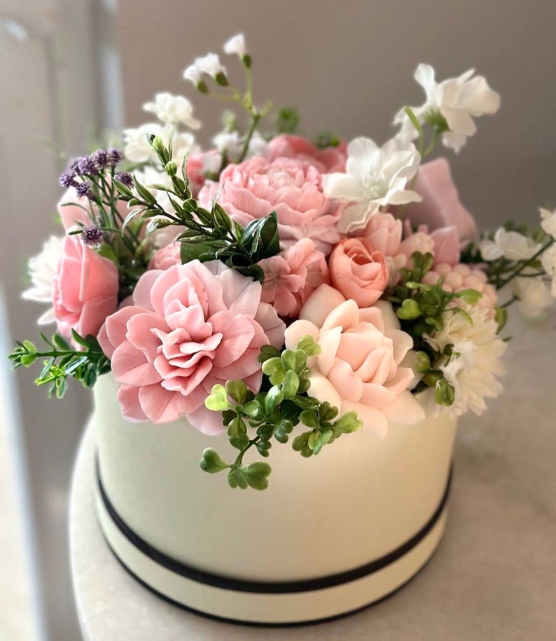 Soap Flower Bouquet Handmade Soap Birthday T Mothers Day T