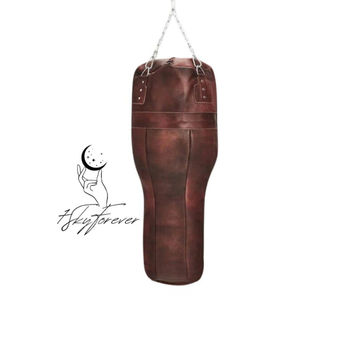 Upper Cut Vintage Leather Punching Bag , & MMA Enthusiasts, Cowhide ...