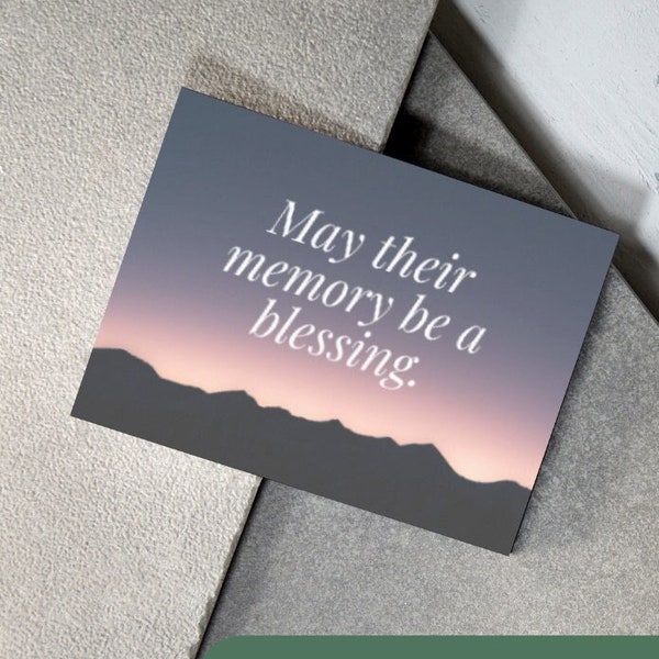 Jewish Sympathy Cards - Etsy