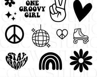 Groovy Daddy SVG 70s Hippie Fathers Day Shirt Svg Themed - Etsy