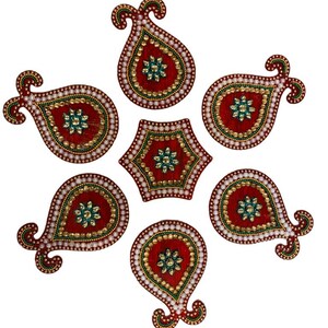 Beautiful Handmade Rangoli Wall Decor Adding Color & Culture to Your ...