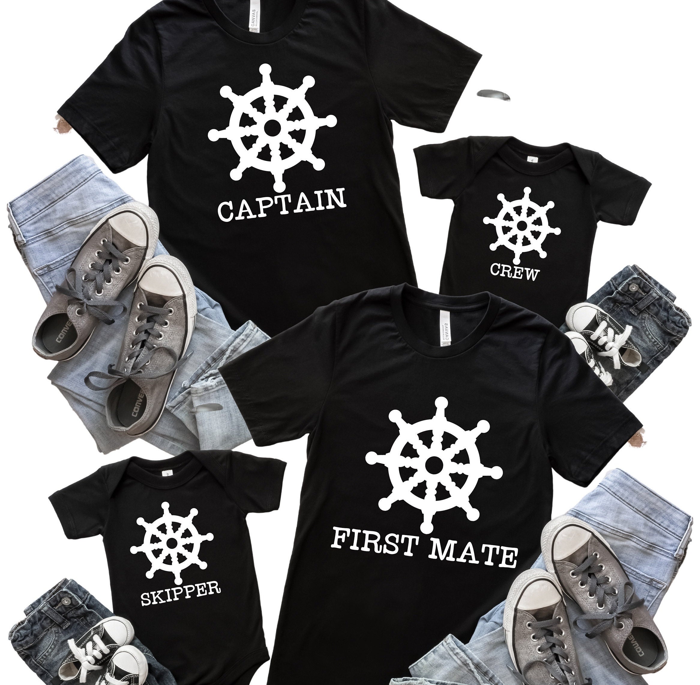 SALE Family Cruise Matching Family Tshirt Captain First Mate - Etsy