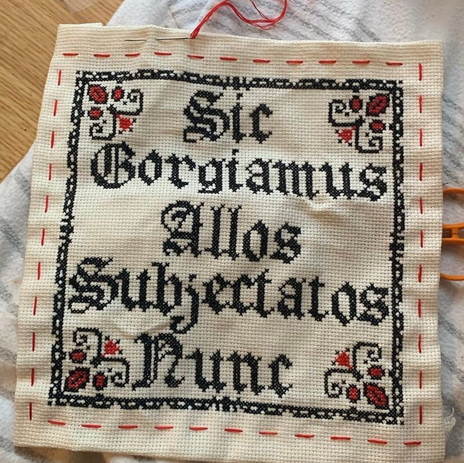Addams Family Motto Cross Stitch Pattern - Etsy