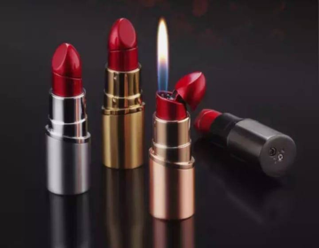 Lipstick Design Cigarette Gas Lighter for Fashion Lover Ladies - Etsy
