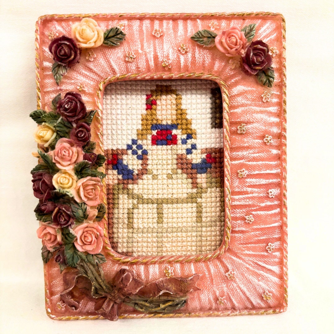 Las Meninas by Diego Velazquez, Mini Framed Cross Stitch, Miniature ...