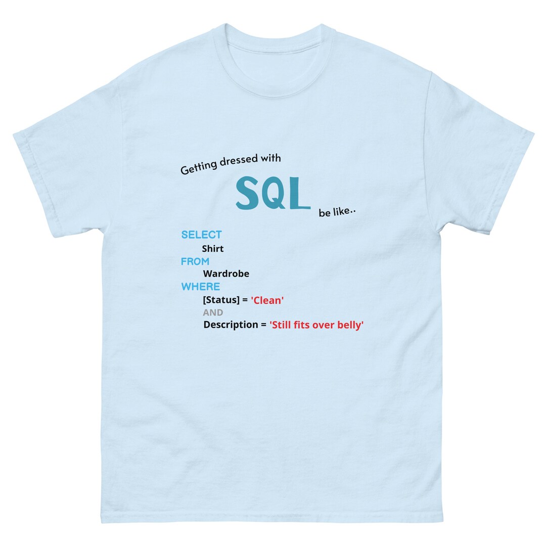 SQL Dresscode - Etsy