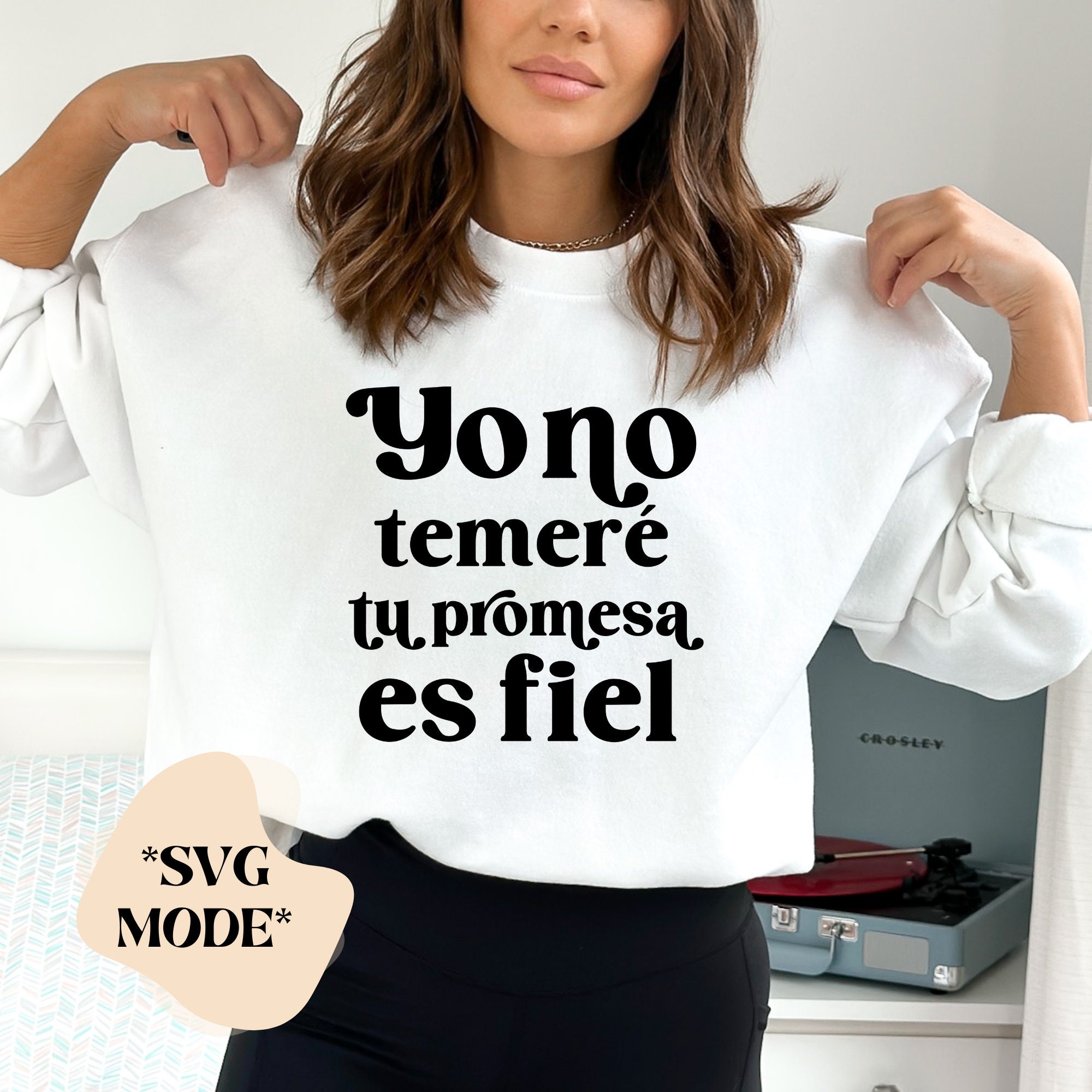 Frases Bíblicas Svg Frases Cristianas Svg Yo No Temeré Svg Dios Svg ...