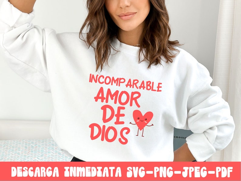 Feliz Dia De San Valentin Cristiano / Valentine's Day Bundle SVG / Love ...