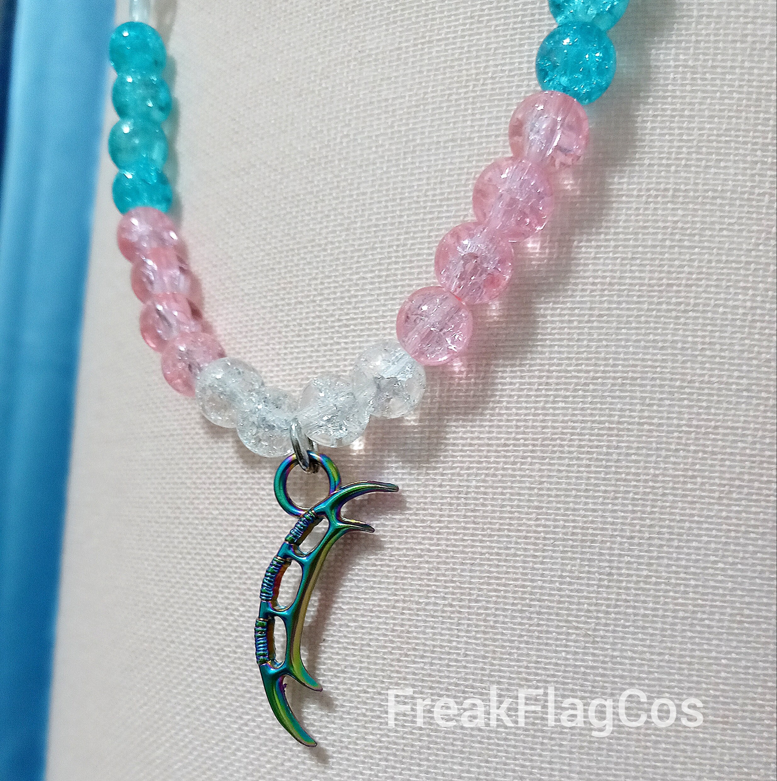 Trans Pride Klingon Sword Necklace - Etsy
