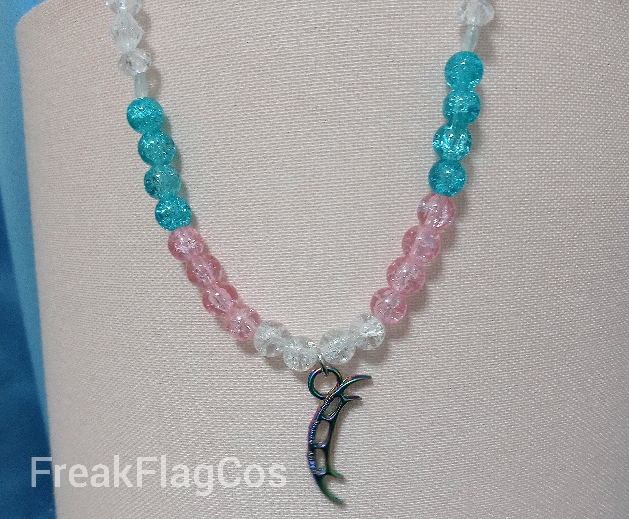 Trans Pride Klingon Sword Necklace - Etsy