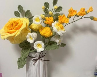 Yellow Crochet - Etsy