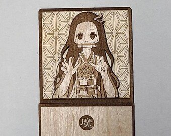 Tanjiro Wood Box - Etsy